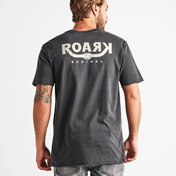Roark | Shirts | New Roark Revival Scottish Handshake Gray Tshirt Sz S ...
